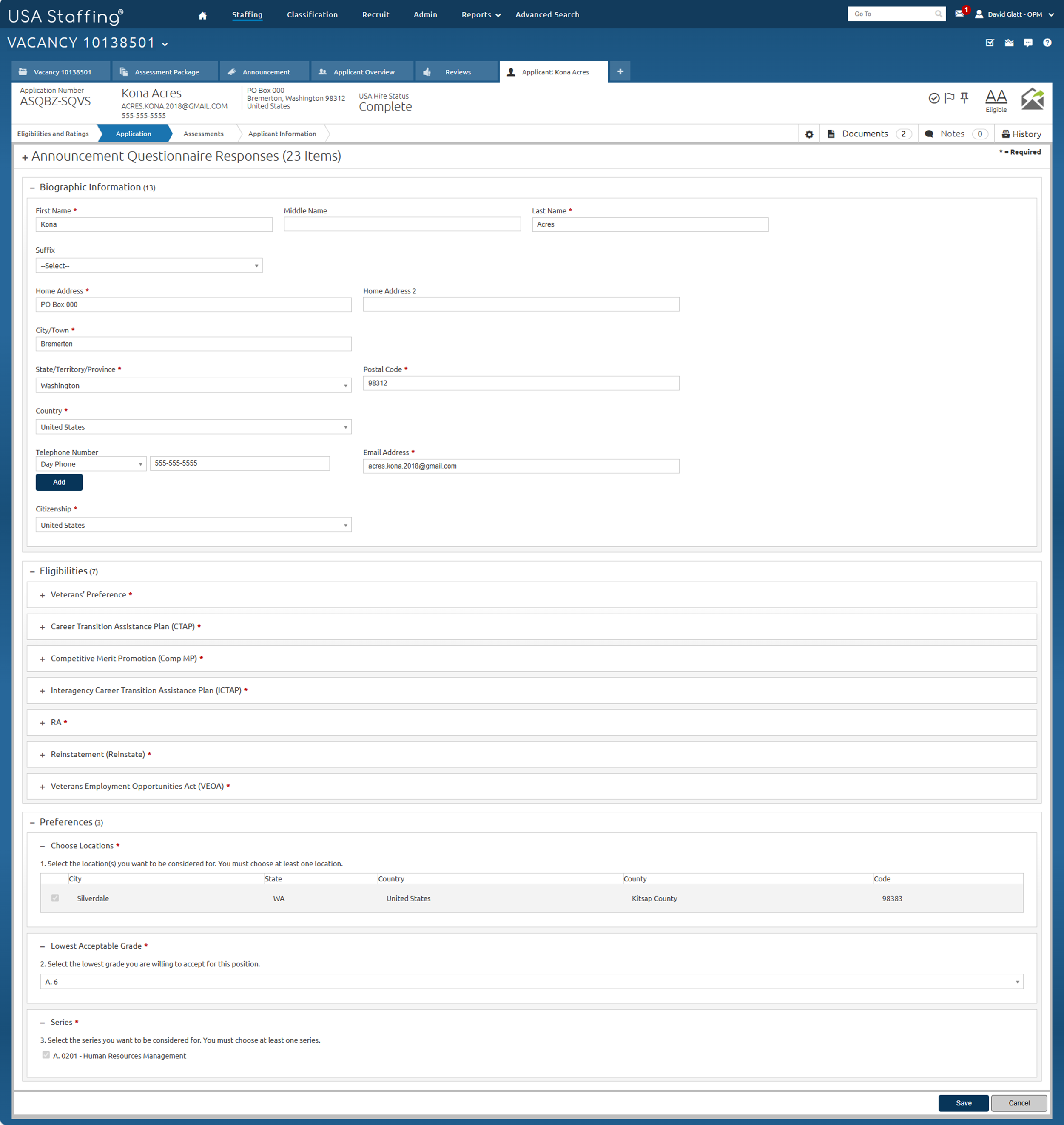Application Overview – USA Staffing Online Help