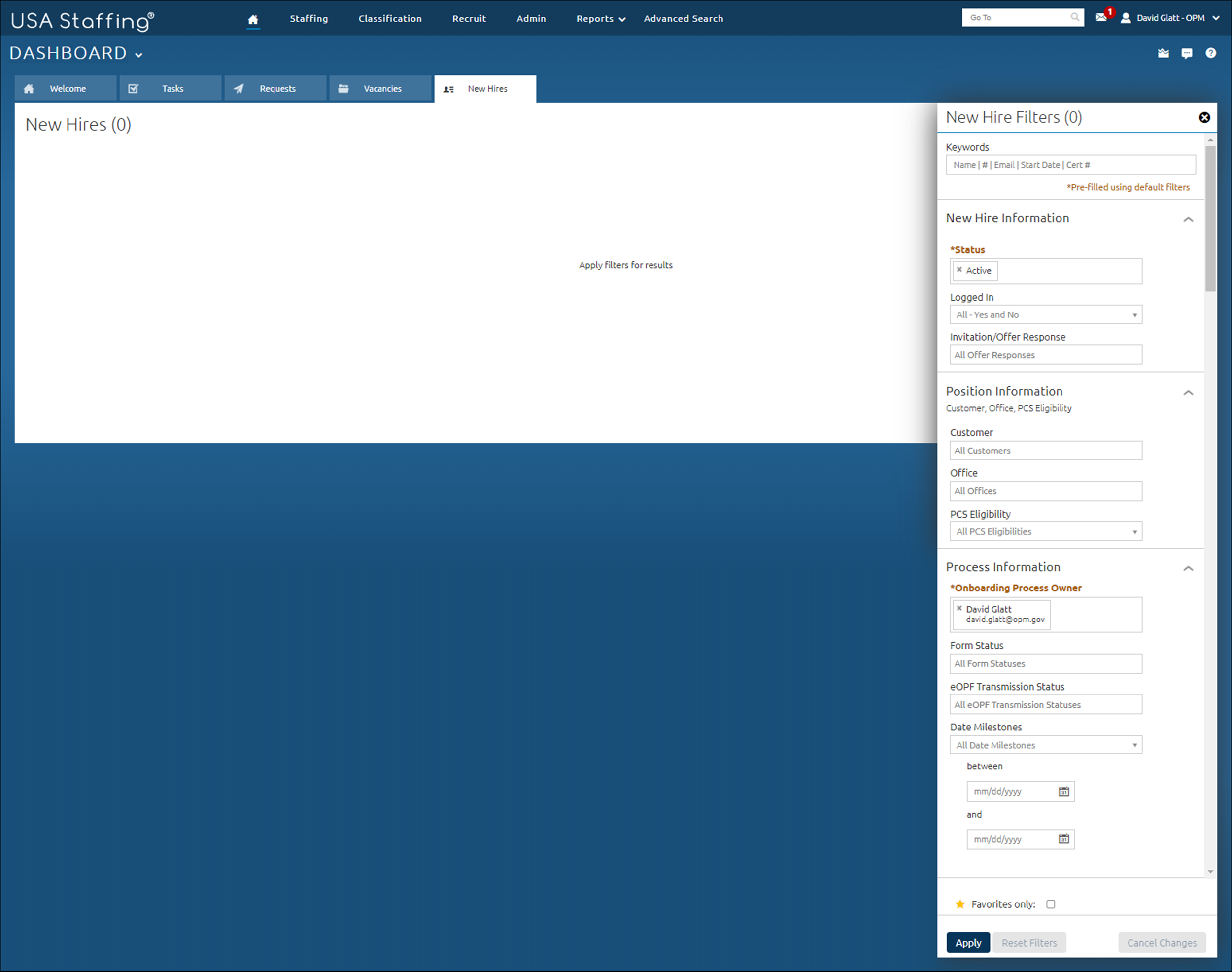 New Hires Overview – USA Staffing Online Help